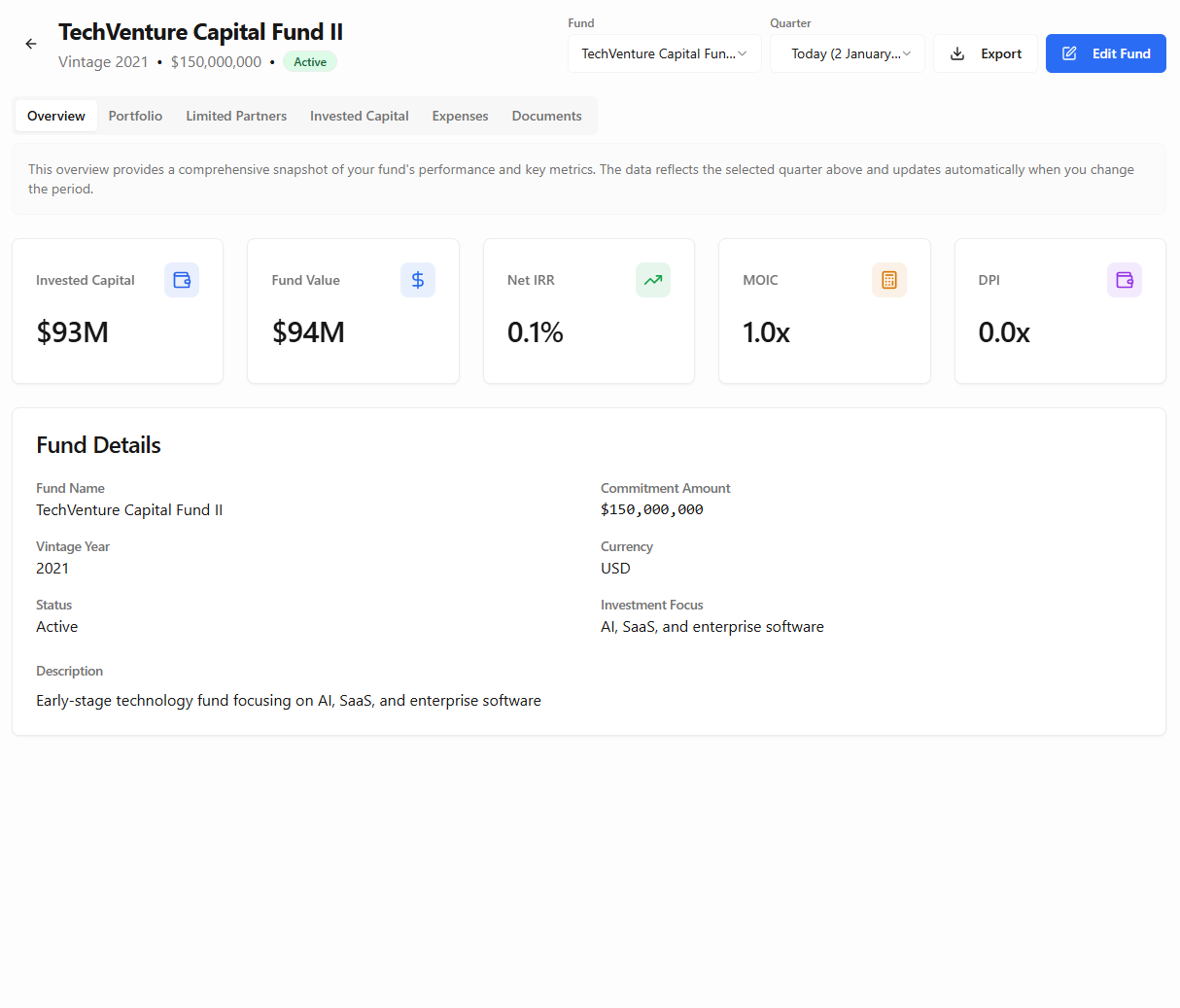 GPview - Professional Fund Management Platform